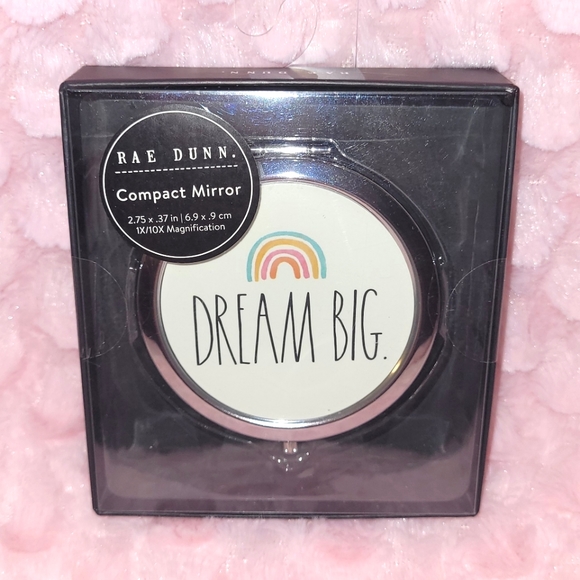 Rae Dunn | Accessories | Rae Dunn Dream Big And Cute Rainbow Compact ...